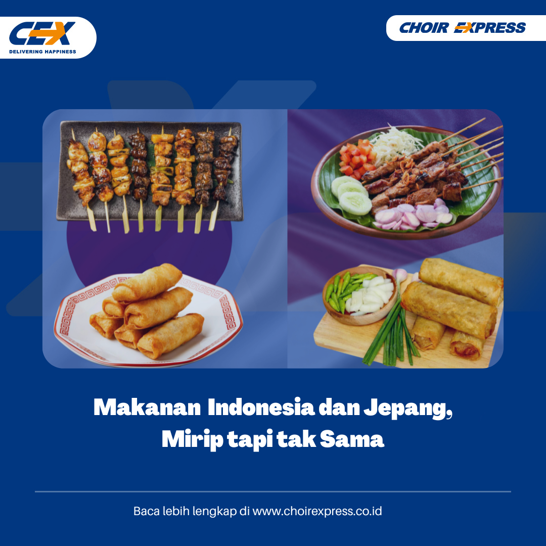 Makanan Indonesia dan Jepang, Mirip tapi tak Sama